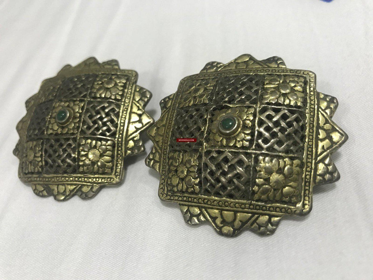 1264 Rare Old Heirloom Himalayan Silver Ornament - Koma / Kooma from ...