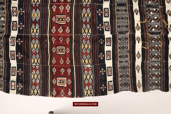 1271 Antique Khasa Arkilla Wedding Textile - WOVENSOULS Antique ...