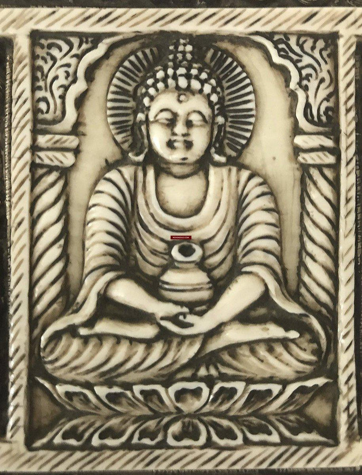 1287 Rare Antique Tibetan Buddhist Silver Ghau with – WOVENSOULS ...