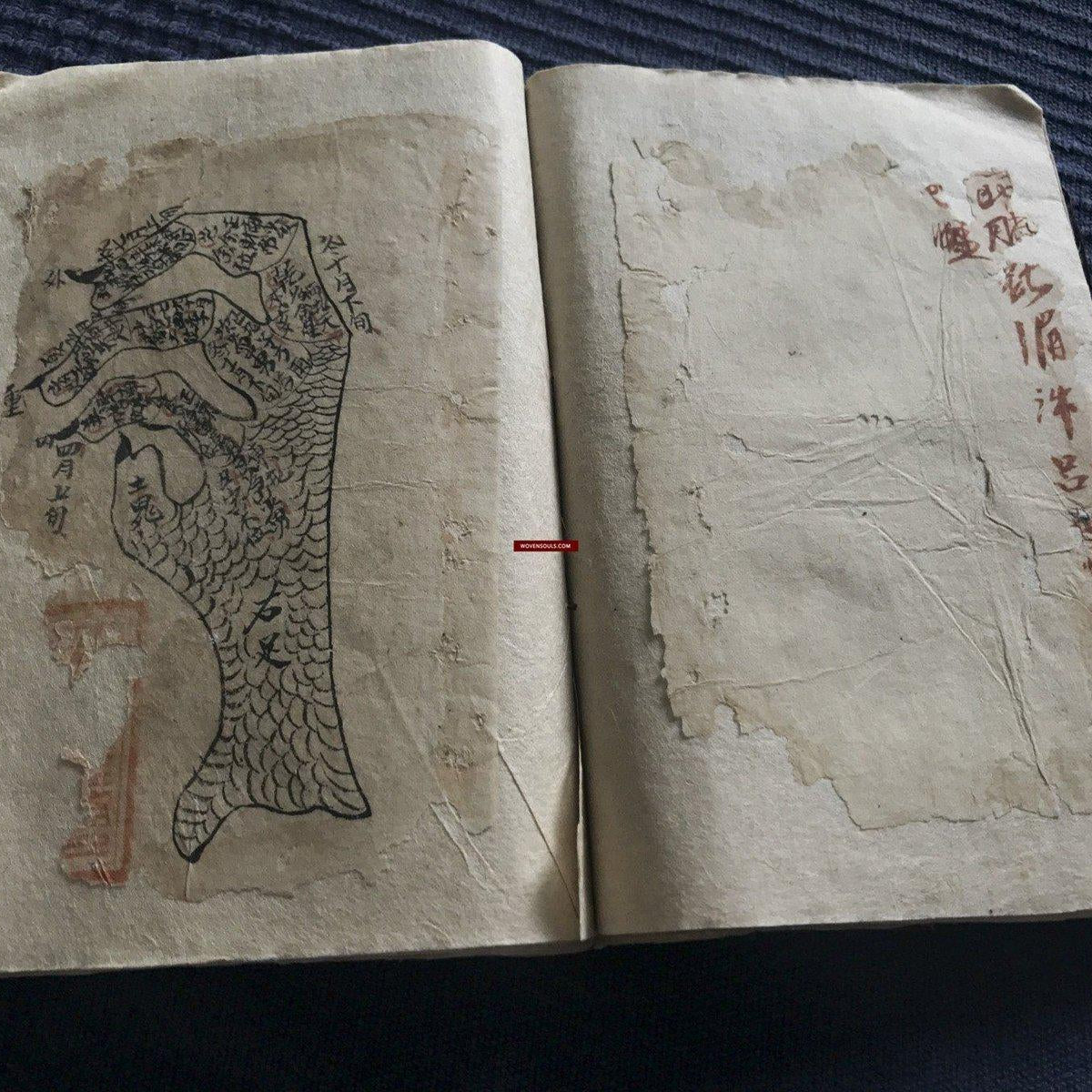 1295 SOLD Yao Shaman Ritual Manuscript with Illustrations – WOVENSOULS ...