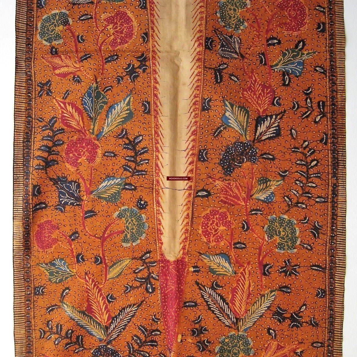 1296 Antique Batik Tulis Tiga Negeri Kemben Textile - Antique Art ...