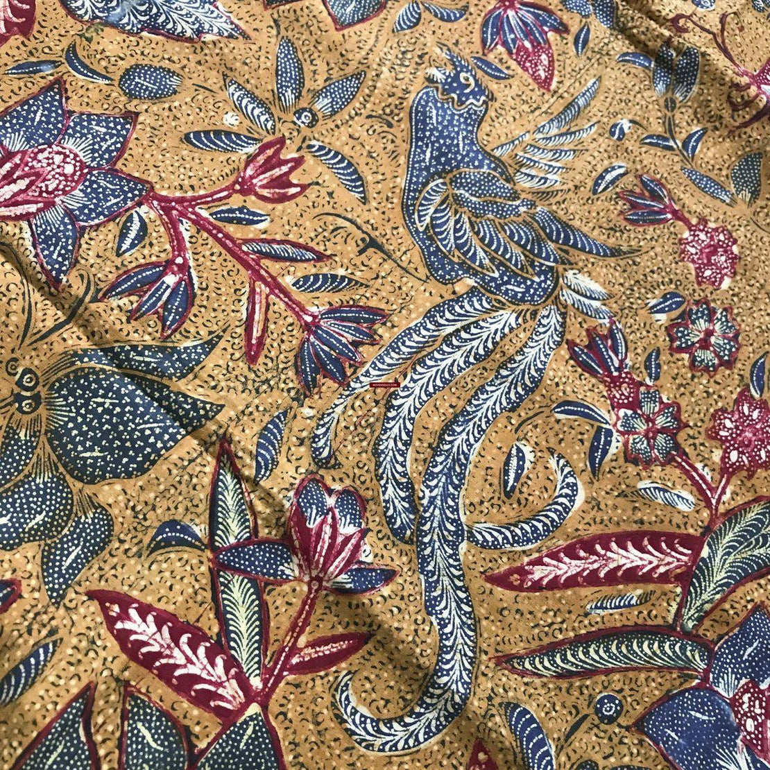 1297 Signed Antique Batik Tiga Negeri Textile Art – WOVENSOULS Antique ...
