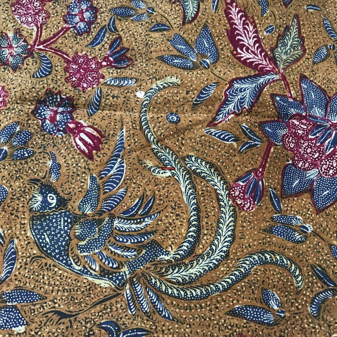1297 Signed Antique Batik Tiga Negeri Textile Art – WOVENSOULS Antique ...