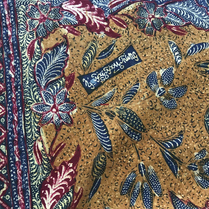 1297 Signed Antique Batik Tiga Negeri Textile Art – WOVENSOULS Antique ...