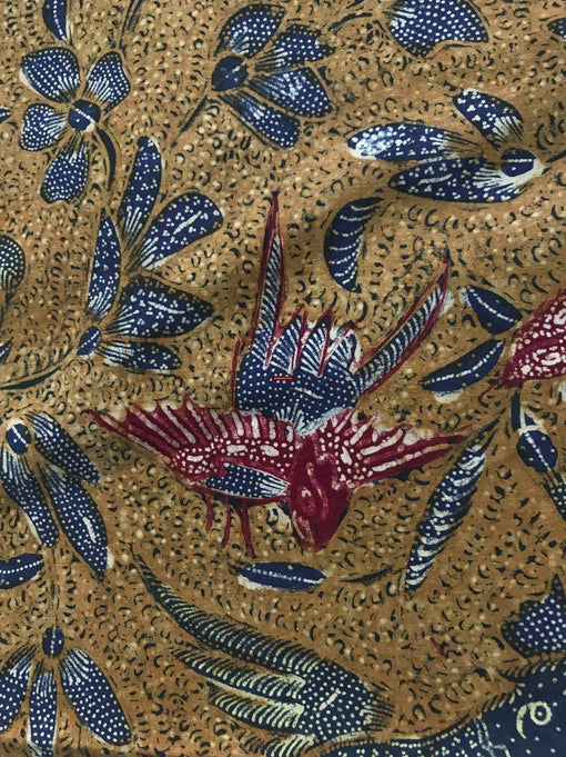 1297 Signed Antique Batik Tiga Negeri Textile Art – WOVENSOULS Antique ...