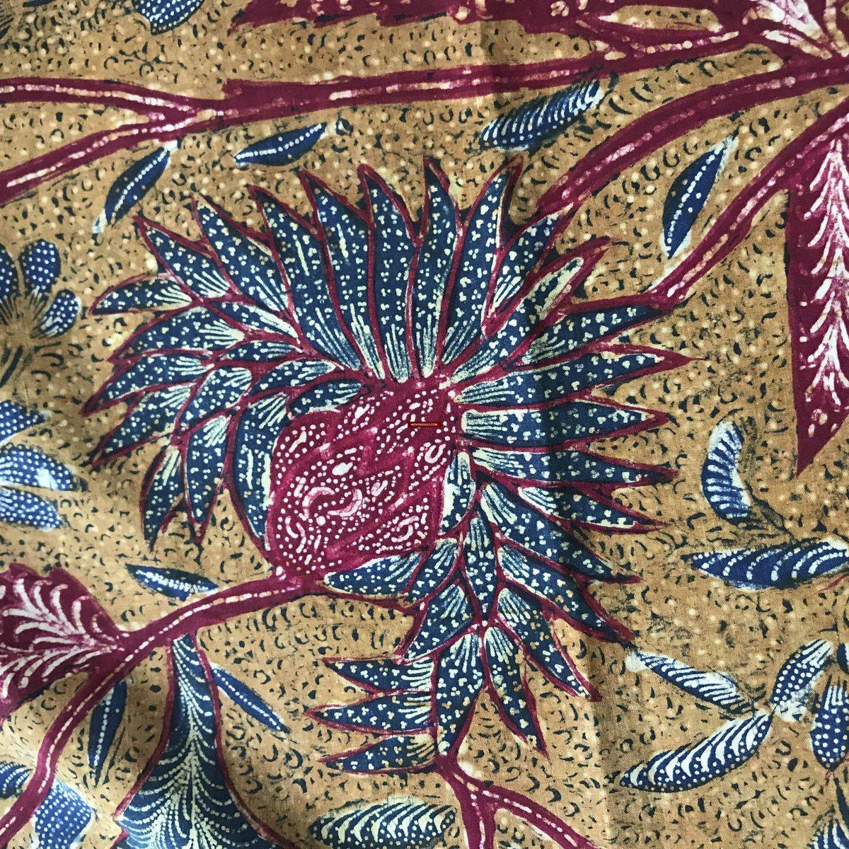 1297 Signed Antique Batik Tiga Negeri Textile Art from Indonesia ...