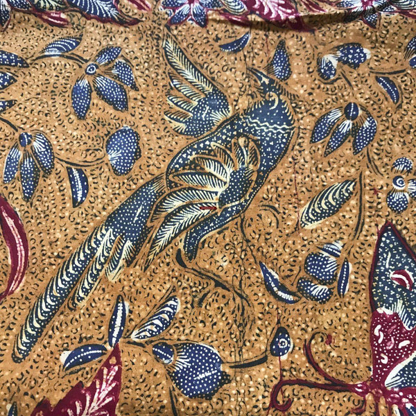1297 Signed Antique Batik Tiga Negeri Textile Art from Indonesia ...