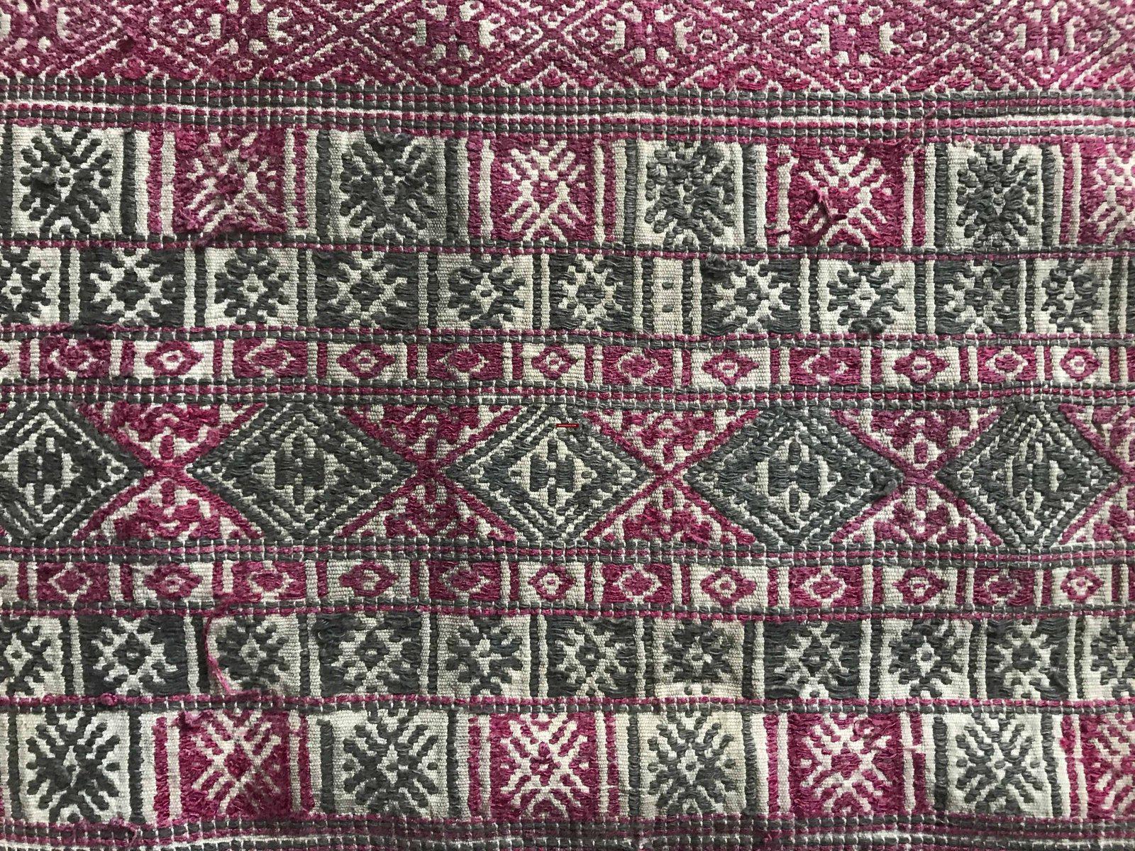1300 Antique Museum Quality Bhutan Handwoven Sash - WOVENSOULS Antique ...