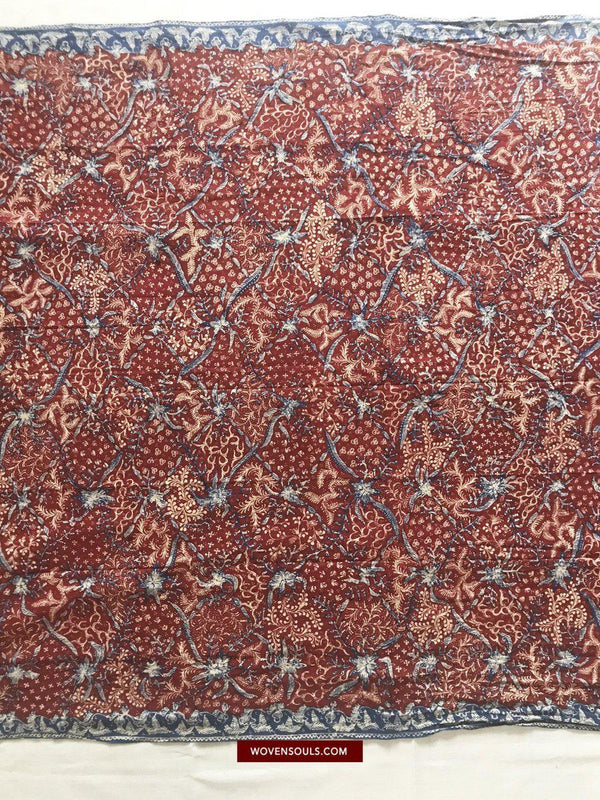 1377 Java Batik Tulis Textile - WOVENSOULS Antique Textiles & Art Gallery