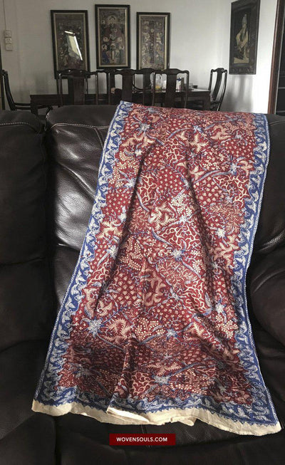 1377 Java Batik Tulis Textile - WOVENSOULS Antique Textiles & Art Gallery