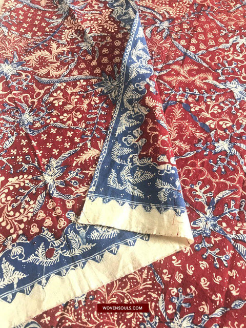 1377 Java Batik Tulis Textile Art Shawl - Antique Art – WOVENSOULS ...