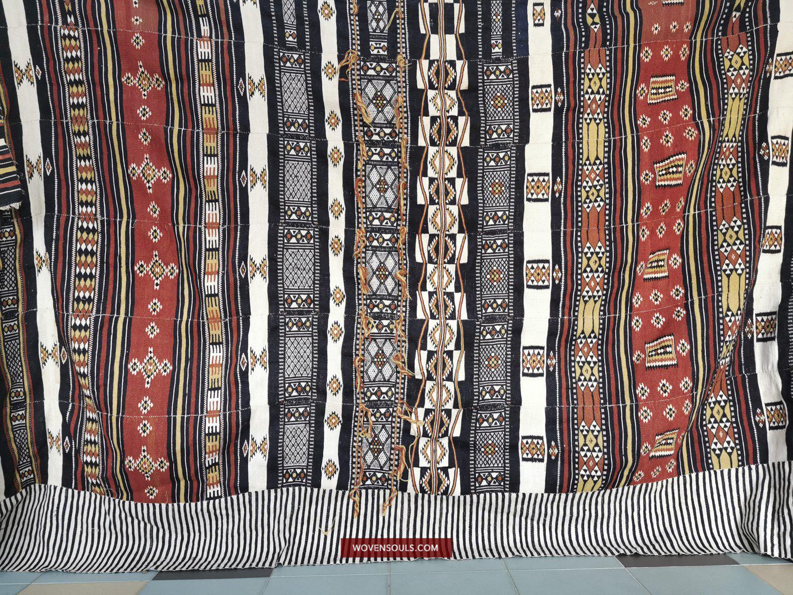 1390 Antique Khasa Arkilla African Textile - WOVENSOULS Antique ...