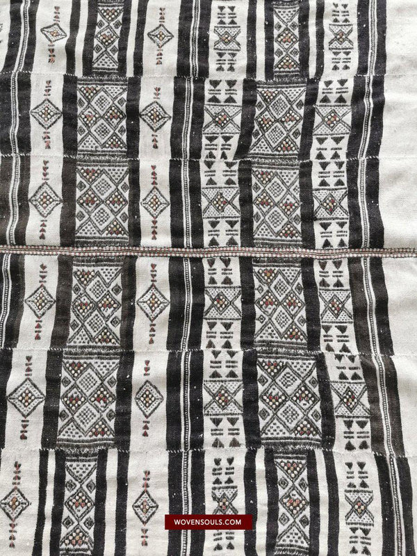 1396 Antique Fulani Shawl Blanket - Antique Art - WOVENSOULS Antique ...