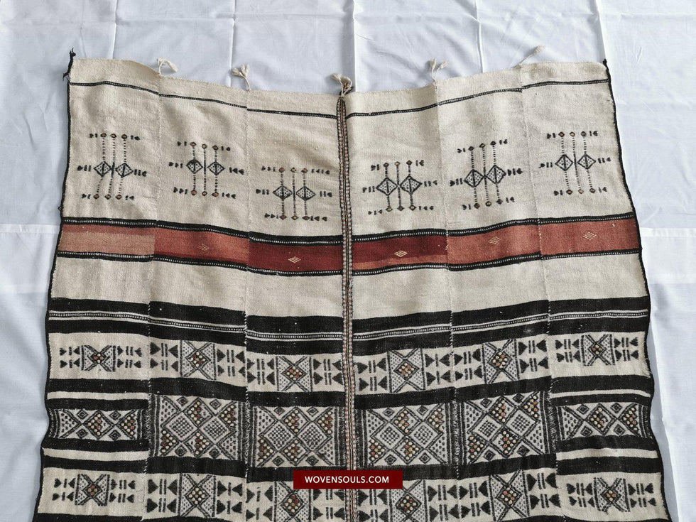 1396 Antique Fulani Shawl Blanket - Antique Art – WOVENSOULS Antique ...