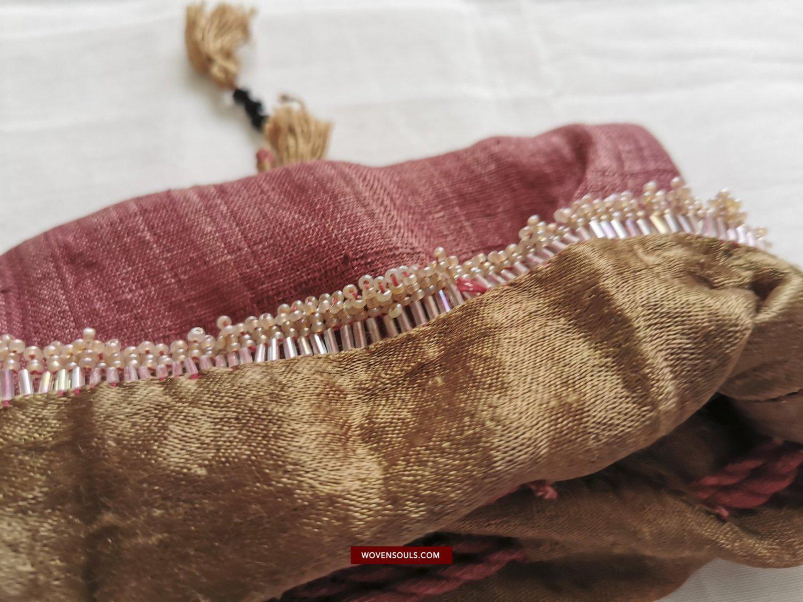 1398 Vintage Beaded Batua Pouch for Jewelry - Gujarat - Antique Art ...