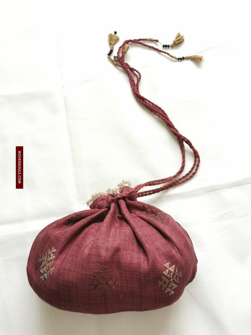 1398 Vintage Beaded Batua Pouch for Jewelry - Gujarat - Antique Art ...
