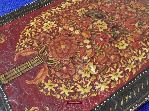 1404 Antique Indo-Persian Manuscript Book Bindings - WOVENSOULS Antique ...