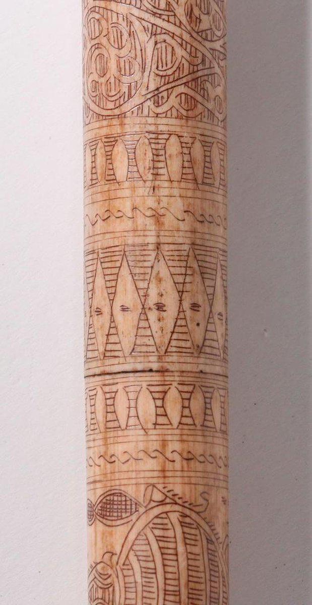1427 Rare Unusual Batak Calendar Walking Stick - WOVENSOULS Antique ...