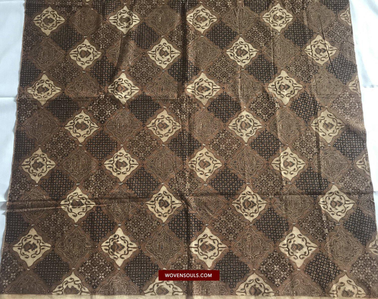 1431 Javanese Batik Kombinasi Shawl Sarong Textile – WOVENSOULS Antique ...
