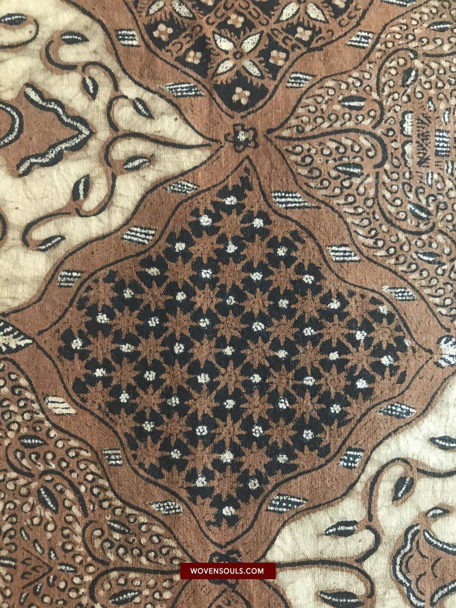 1431 Javanese Batik Kombinasi Sarong Textile - WOVENSOULS Antique ...