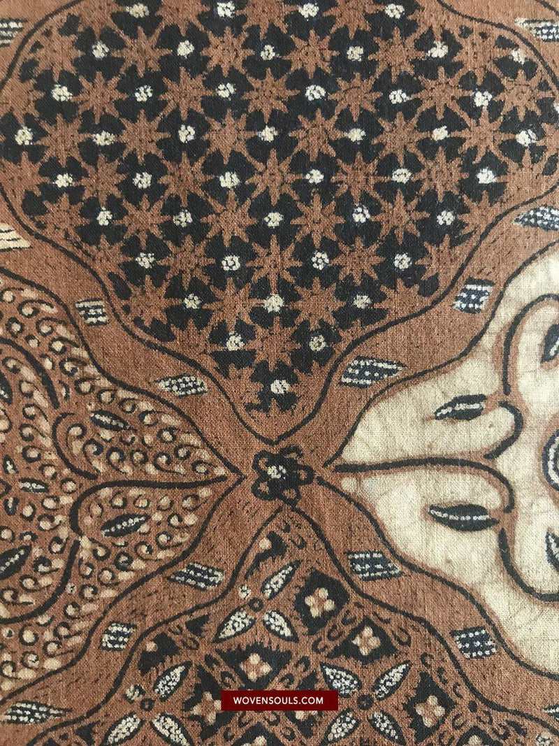 1431 Javanese Batik Kombinasi Sarong Textile - WOVENSOULS Antique ...