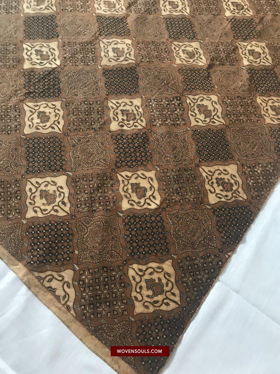 1431 Javanese Batik Kombinasi Shawl Sarong Textile – WOVENSOULS Antique ...