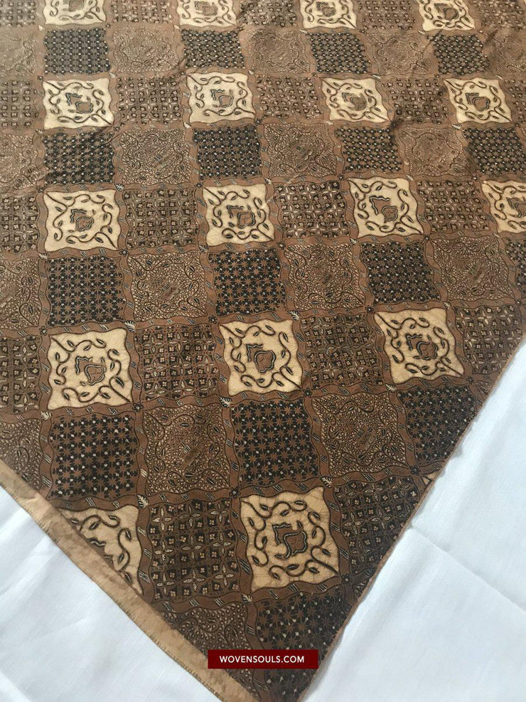 1431 Javanese Batik Kombinasi Shawl Sarong Textile – WOVENSOULS Antique ...