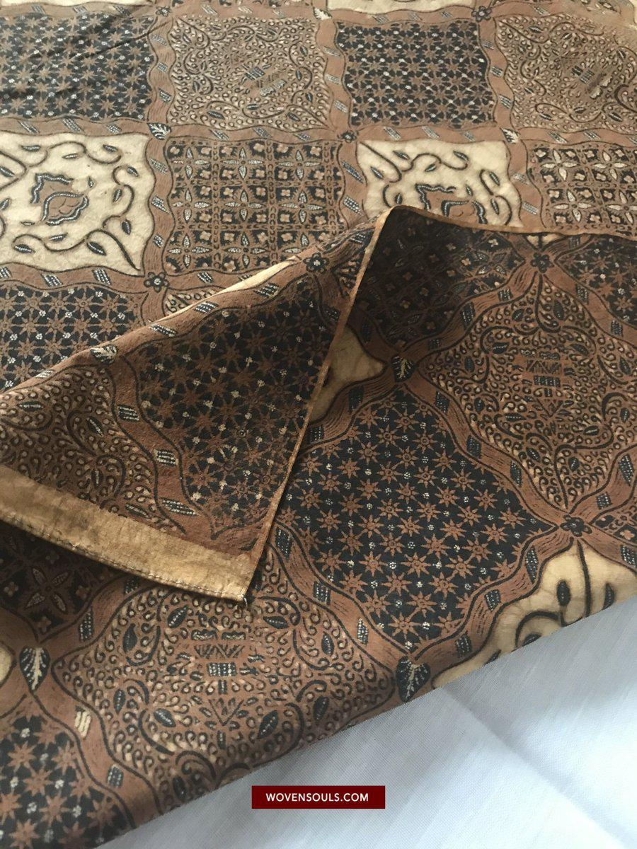 1431 Javanese Batik Kombinasi Sarong Textile - WOVENSOULS Antique ...