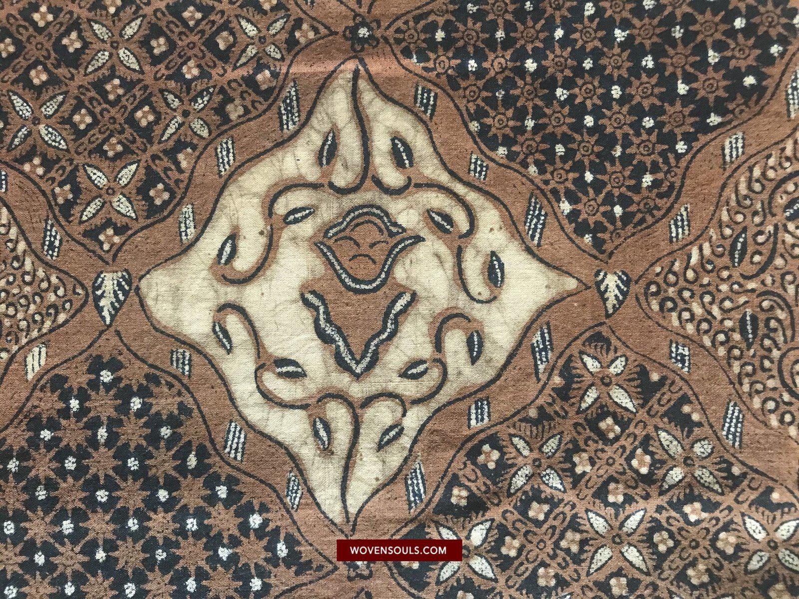 1431 Javanese Batik Kombinasi Shawl Sarong Textile – WOVENSOULS Antique ...