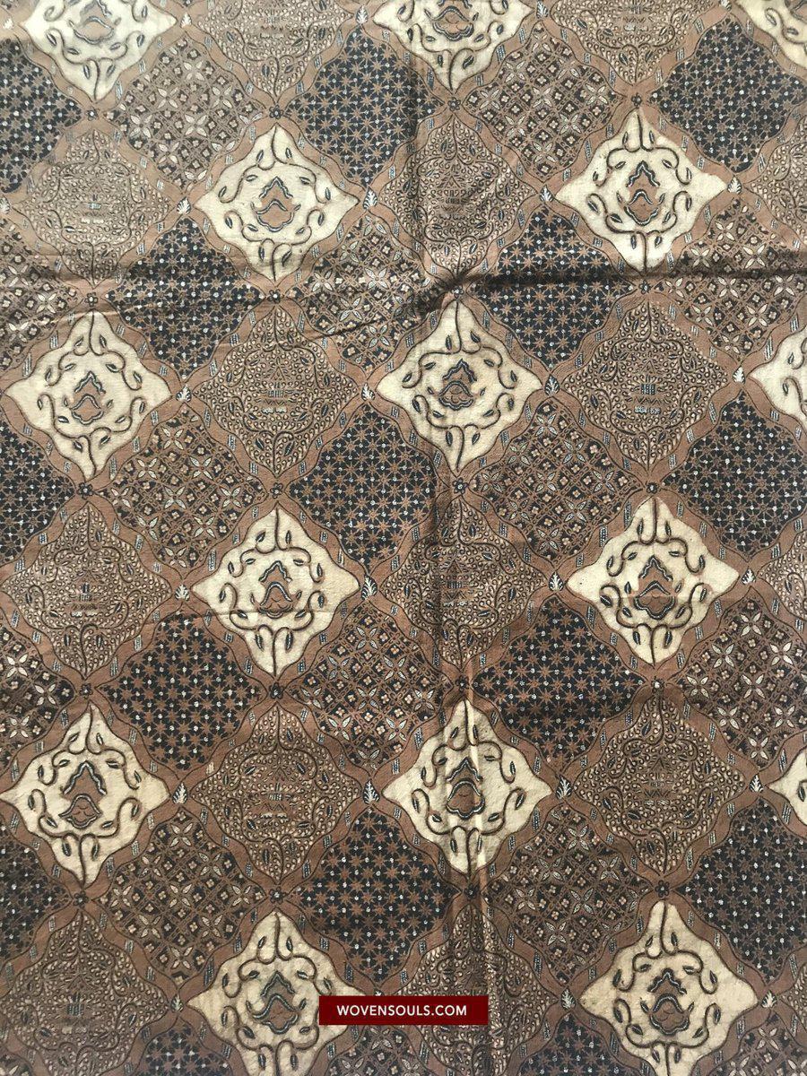 1431 Javanese Batik Kombinasi Shawl Sarong Textile – WOVENSOULS Antique ...