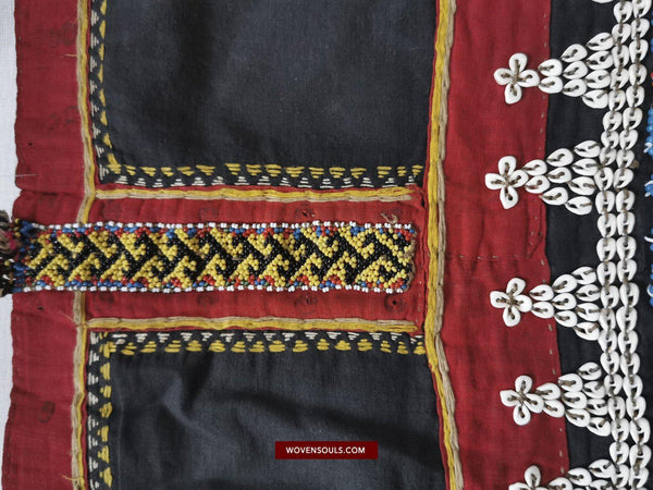 1440 Antique Iban Wedding Skirt Beaded Band Kain Lekok - WOVENSOULS ...