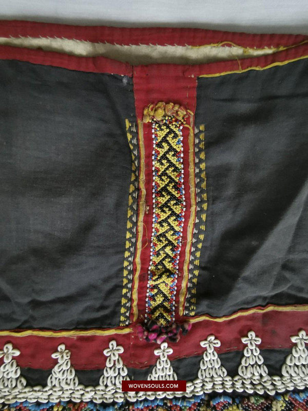 1440 Antique Iban Wedding Skirt Beaded Band Kain Lekok - WOVENSOULS ...