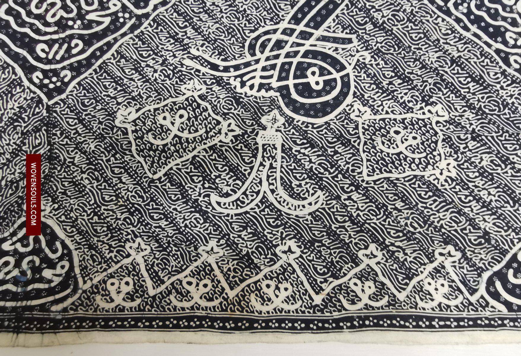 1443 Antique Calligraphy Jambi Batik Bertulis Hand Drawn Textile Kain ...