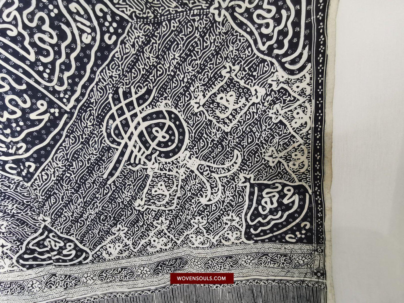 1443 Antique Calligraphy Jambi Batik Bertulis Hand – WOVENSOULS Antique ...