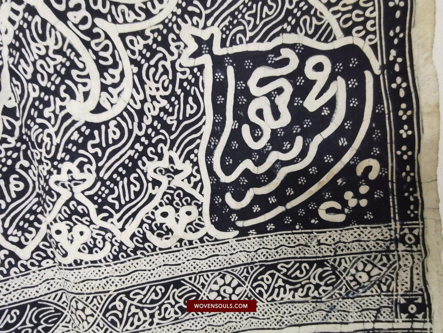 1443 Antique Calligraphy Jambi Batik Bertulis Hand – WOVENSOULS Antique ...