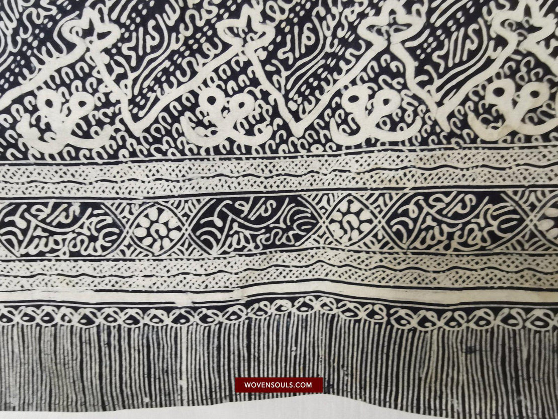 1443 Antique Calligraphy Jambi Batik Bertulis Hand – WOVENSOULS Antique ...