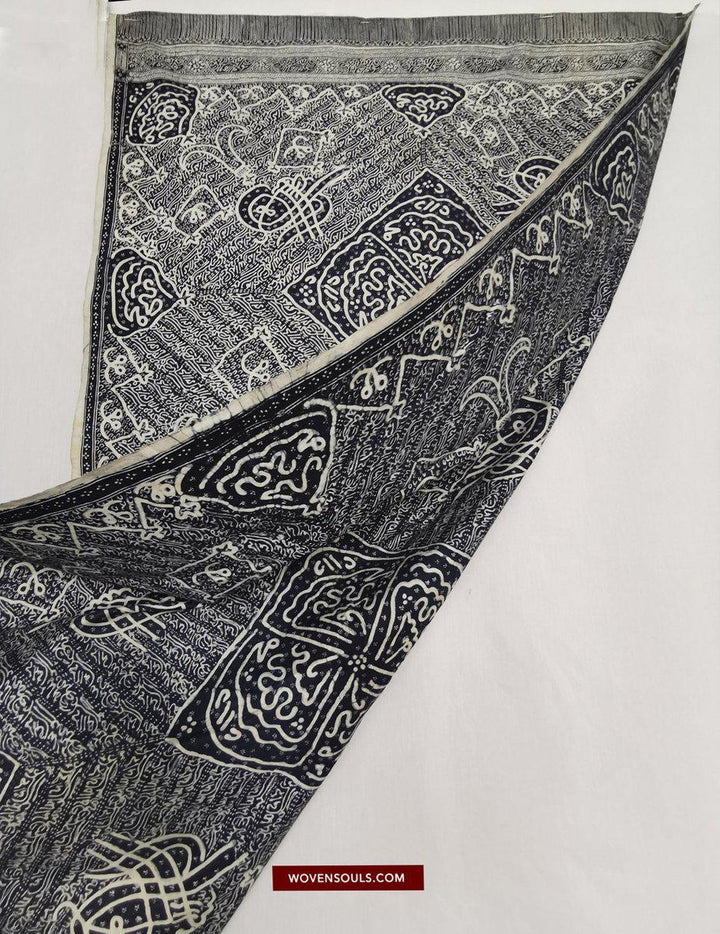 1443 Antique Calligraphy Jambi Batik Bertulis Hand – WOVENSOULS Antique ...