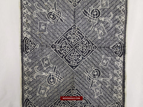 1443 Antique Calligraphy Jambi Batik Bertulis Hand – WOVENSOULS Antique ...