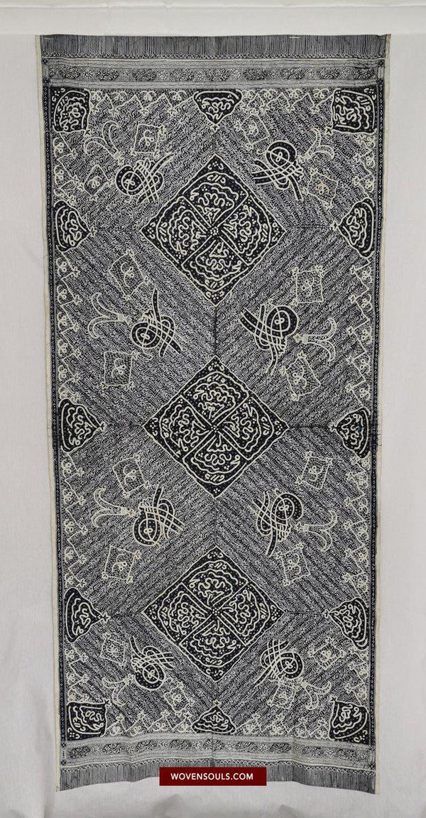 1443 Antique Calligraphy Jambi Batik Bertulis Hand - WOVENSOULS Antique ...