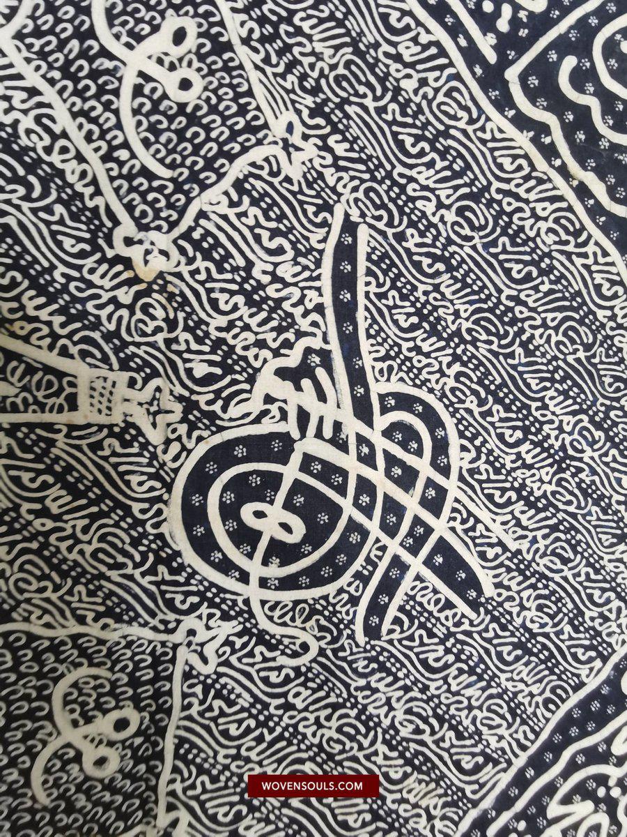 1443 Antique Calligraphy Jambi Batik Bertulis Hand – WOVENSOULS Antique ...