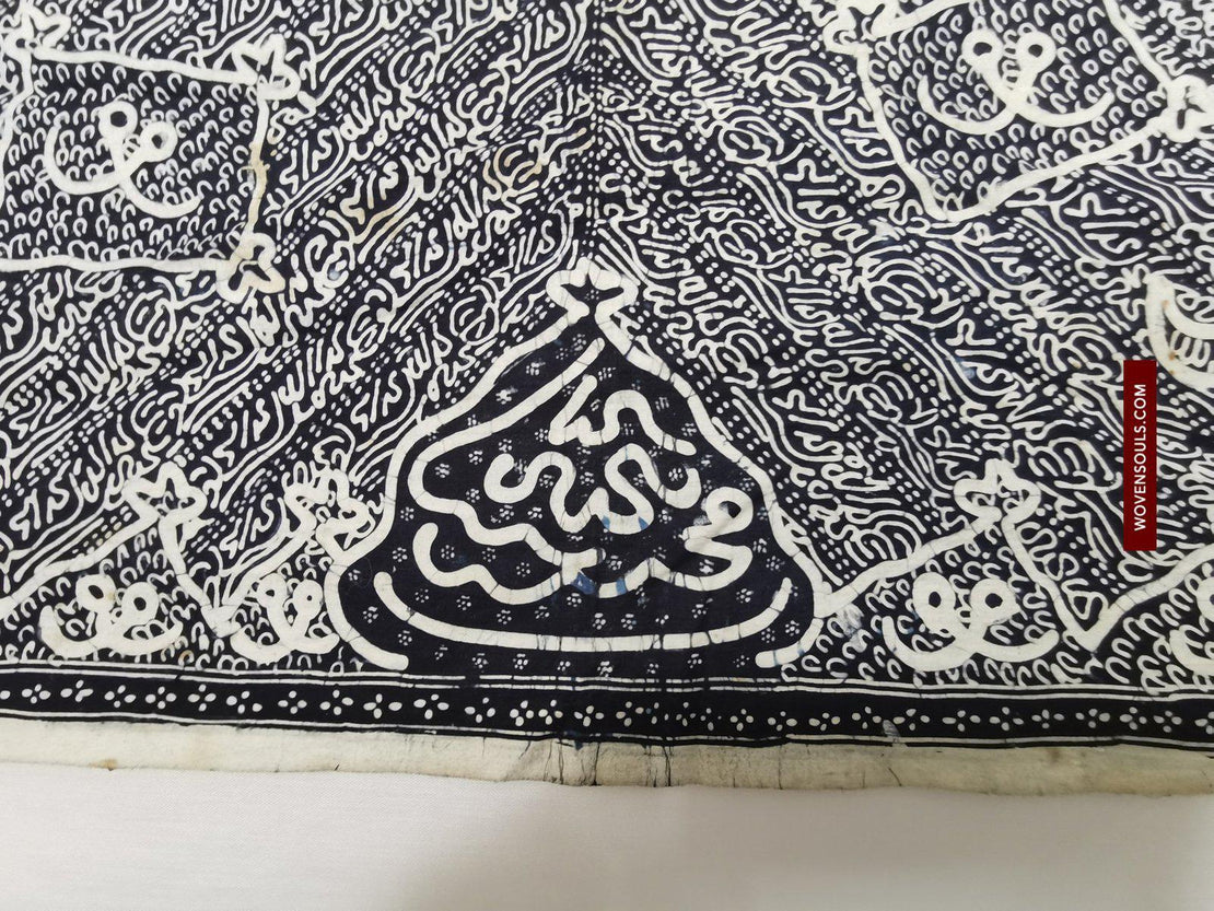 1443 Antique Calligraphy Jambi Batik Bertulis Hand – WOVENSOULS Antique ...