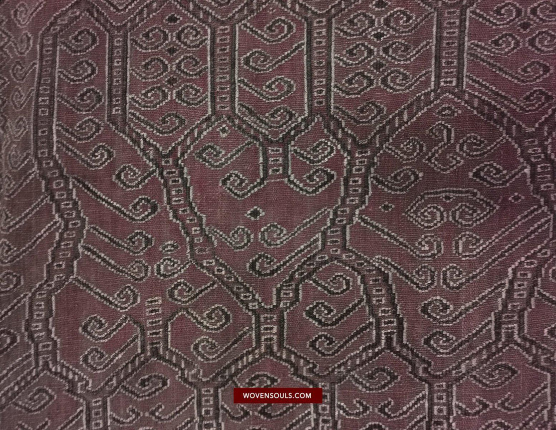 1445 Antique Iban Pua Kumbu Sungkit Singkit Woven – WOVENSOULS Antique ...