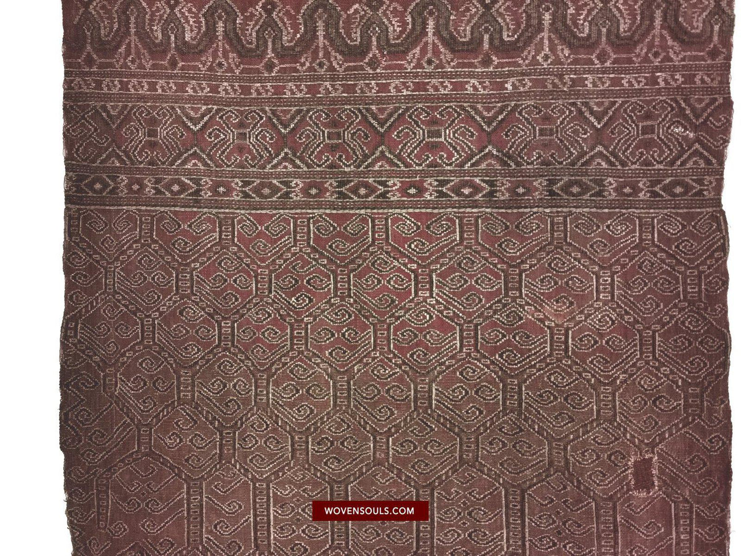 1445 Antique Iban Pua Kumbu Sungkit Singkit Woven – WOVENSOULS Antique ...