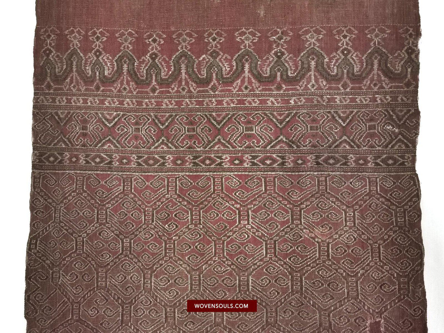 1445 Antique Iban Pua Kumbu Sungkit Singkit Woven – WOVENSOULS Antique ...