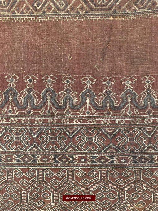1445 Antique Iban Pua Kumbu Sungkit Singkit Woven – WOVENSOULS Antique ...