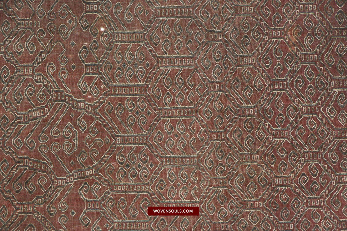 1445 Antique Iban Pua Kumbu Sungkit Singkit Woven – WOVENSOULS Antique ...