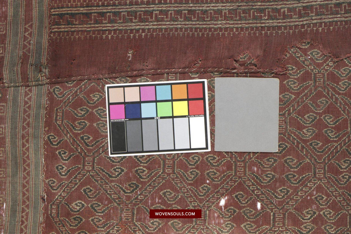 1447 Antique Iban Pua Kumbu Sungkit Woven Textile - Antique Art ...