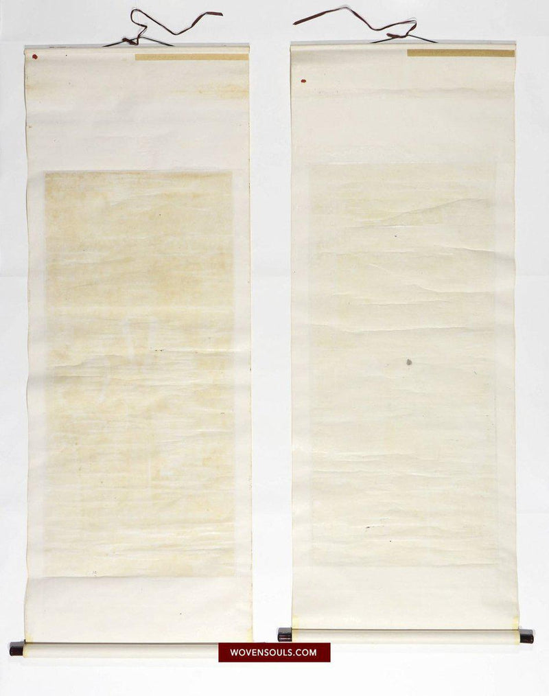 1479 Antique Yao Ceremonial Painting Scroll - WOVENSOULS Antique ...