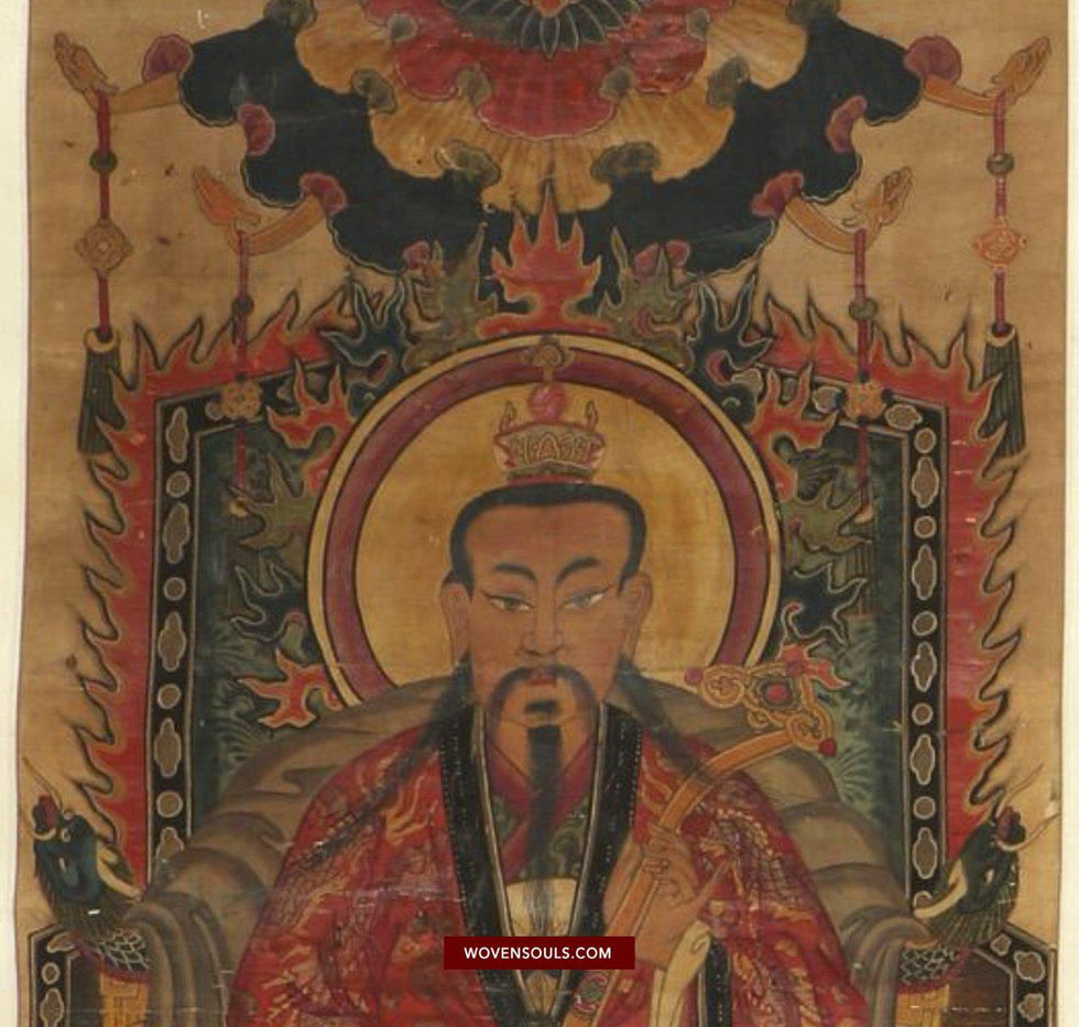 1479 Antique Ceremonial Painting Scroll - Antique Art – WOVENSOULS ...