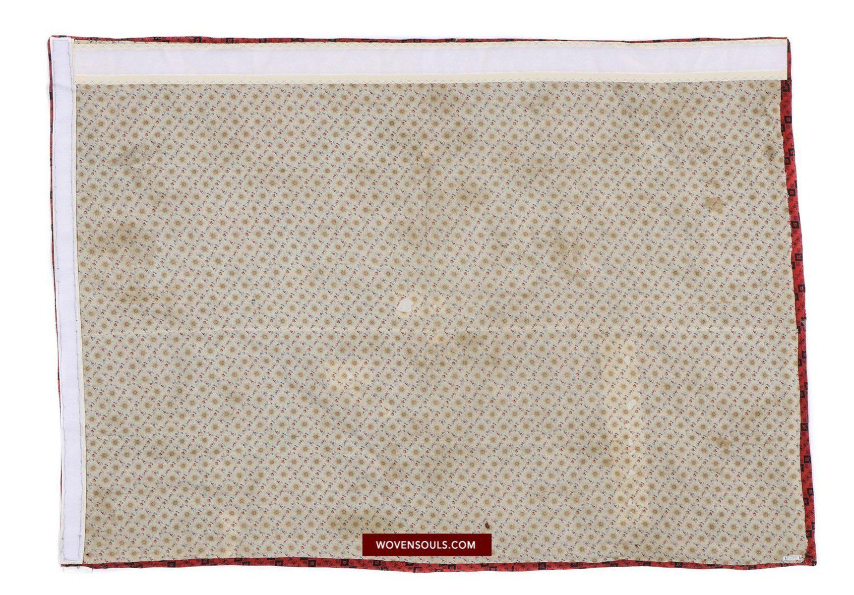 1504 Antique Blue Bukhara Suzani - WOVENSOULS Antique Textiles & Art ...